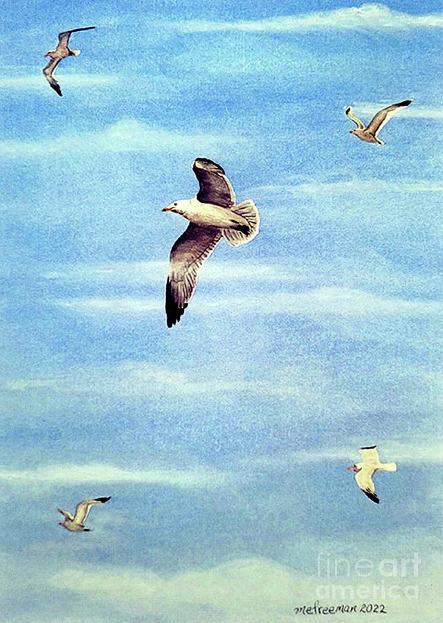 Updraft Mixed Media by Michael Freeman - Fine Art America