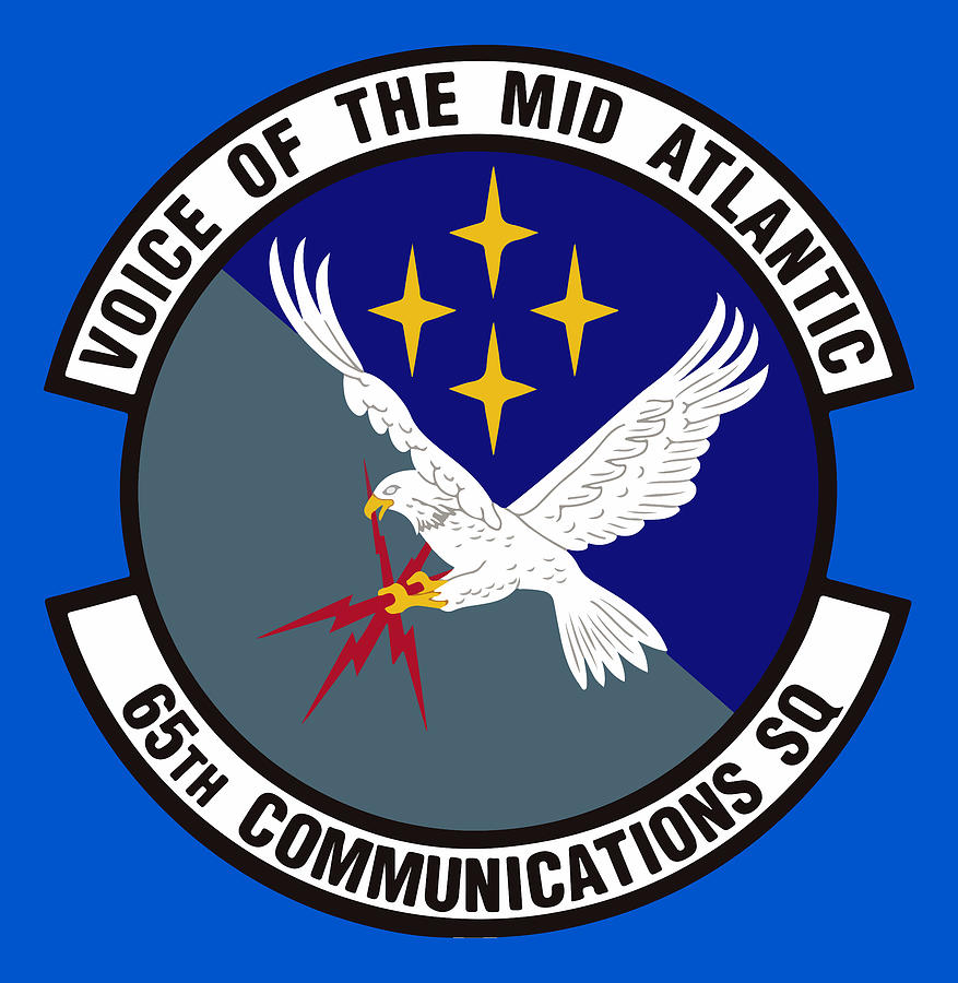 USAF 65th Communications Squadron Insignia Photograph by Keith Webber ...
