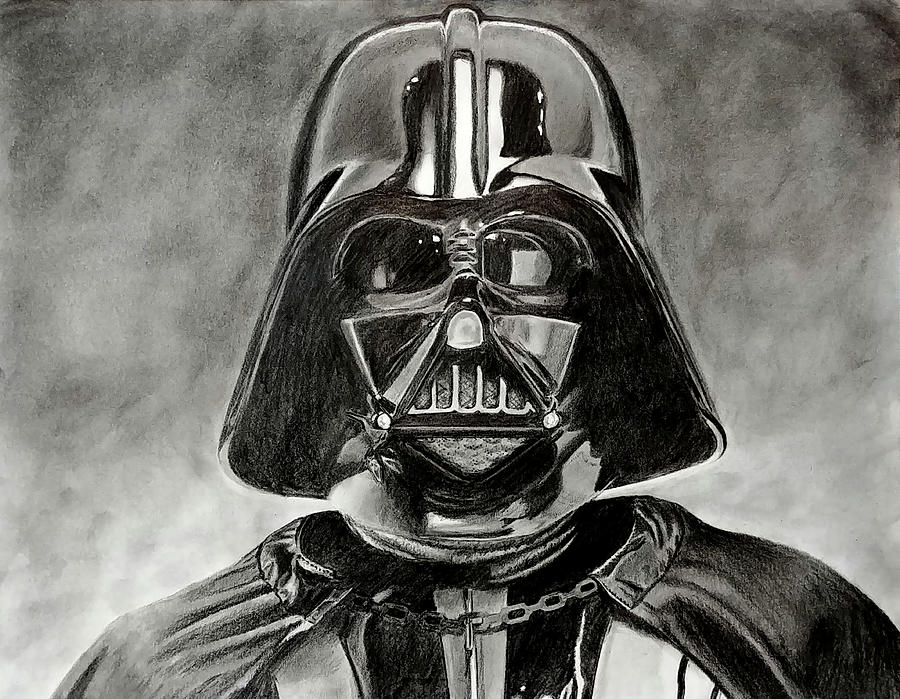 Darth Vader Helmet Sketch