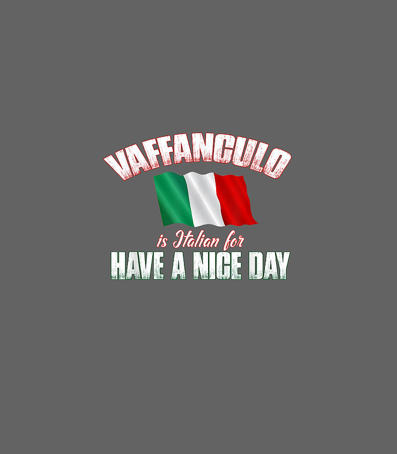 Vaffanculo Have A Nice Day Funny Italian Digital Art By Muhmmf Areia Fine Art America