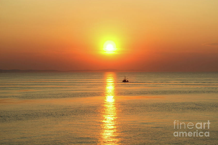 Vancouver Island Sunset - The Golden Border Photograph by James ...