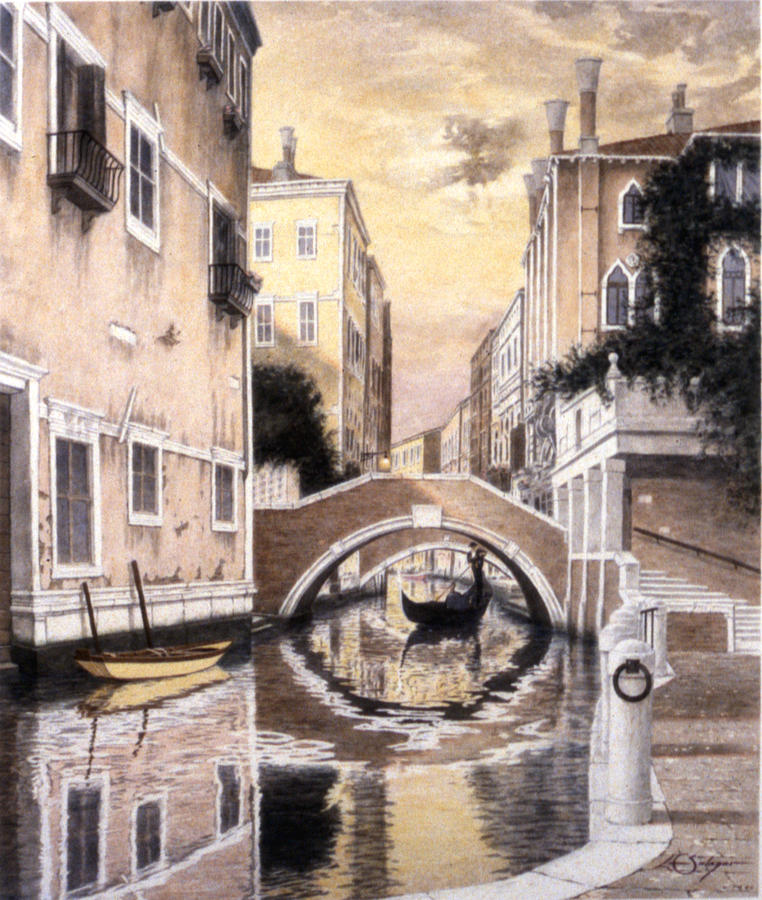Venice Painting by Loren Salazar - Fine Art America