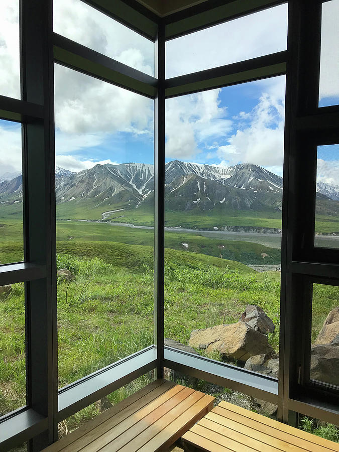 view from Eielson Photograph by Ed Stokes - Fine Art America