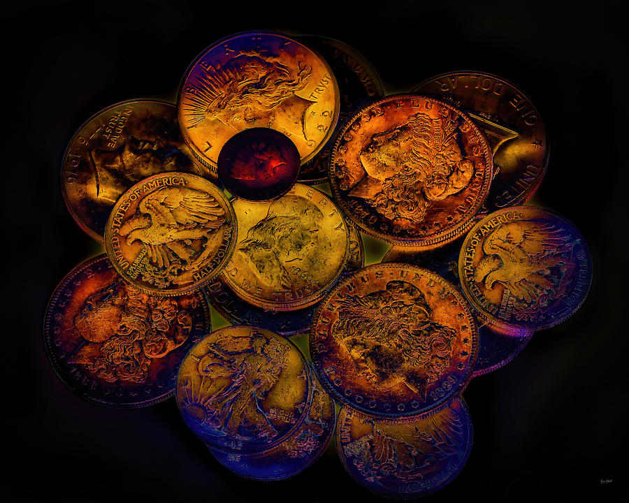 Vintage Coins Photograph by Bruce Block - Fine Art America