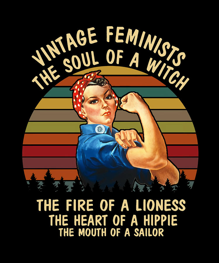 Vintage Feminists The Soul Of Digital Art By Manaart Fine Art America