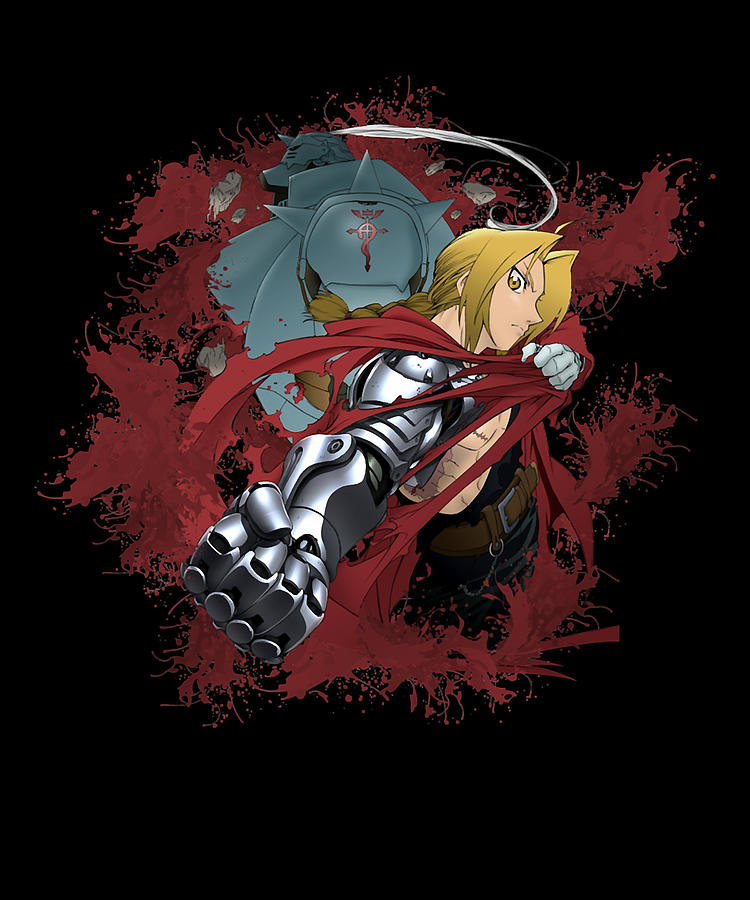 Vintage Fma Fullmetal Alchemist Idol Gift Fot You Drawing by Fullmetal ...
