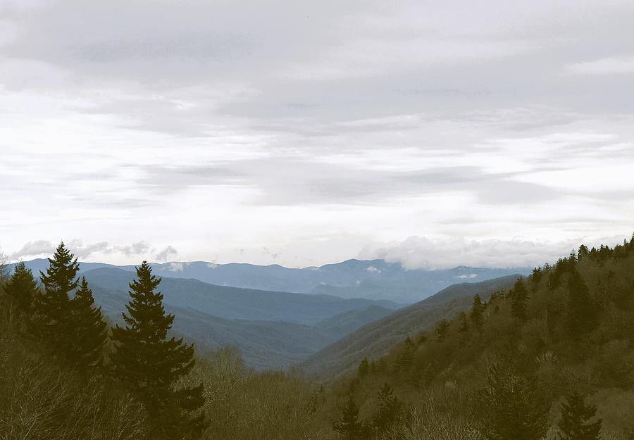 Vintage Mountains Photograph by Jenniferlyn Barbare - Fine Art America