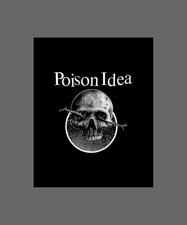 vintage Poison band art cute blue Painting by Morgan Clarke | Fine Art ...