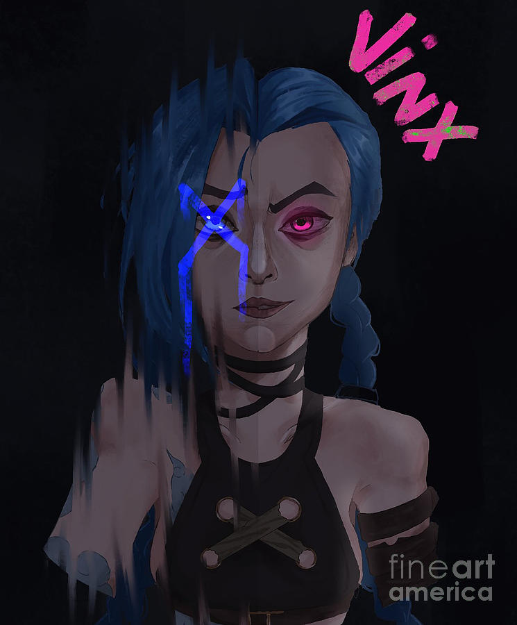 Vinx - Vi and Jinx Digital Art by Frankie Aguilar - Fine Art America