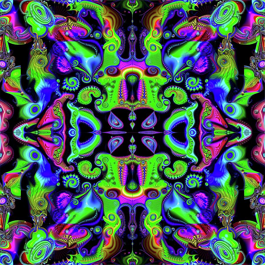 Vision of the Fifth Dimension Digital Art by Jack Hammond - Fine Art ...