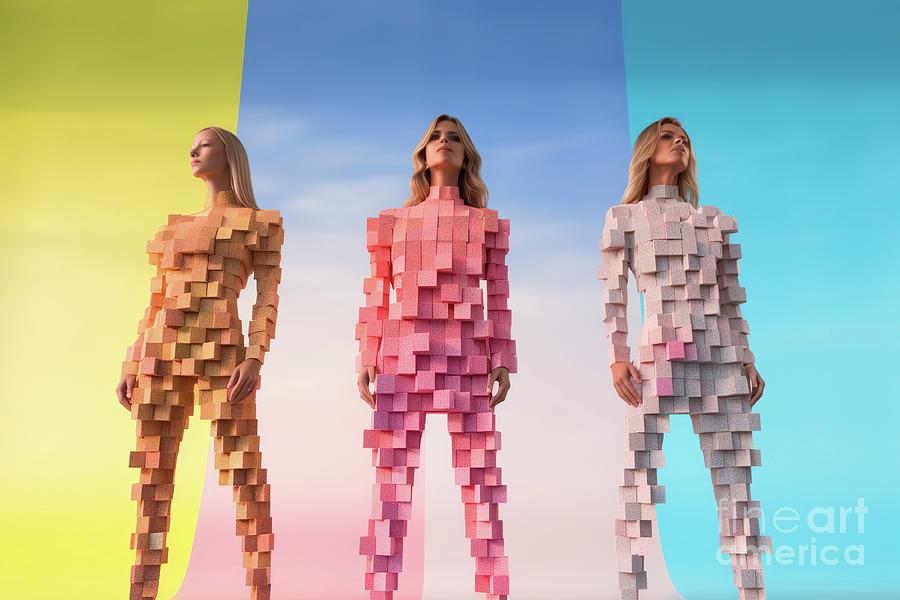 Visual Representation Of Transformation And Artistic Expression In The