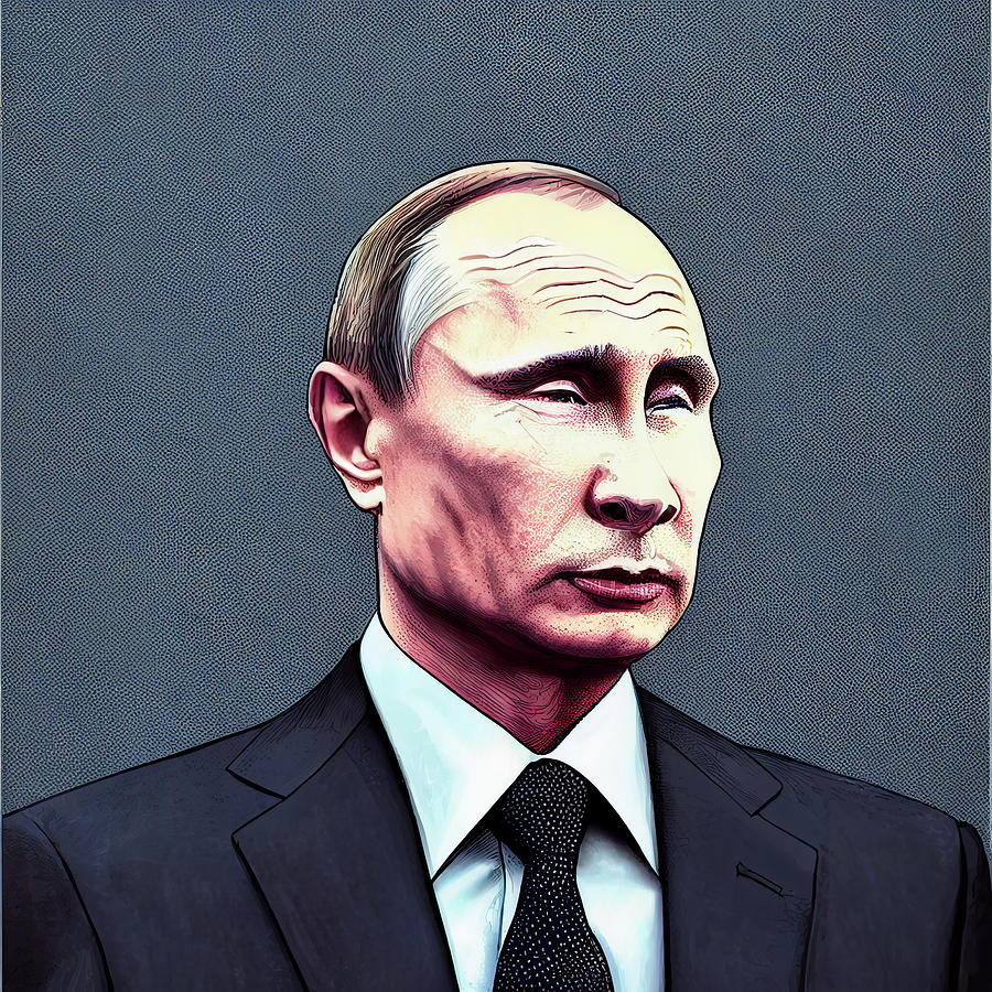 Vladimir Putin cover art hypebeast photorealist eb77043645c6 043645f0 ...