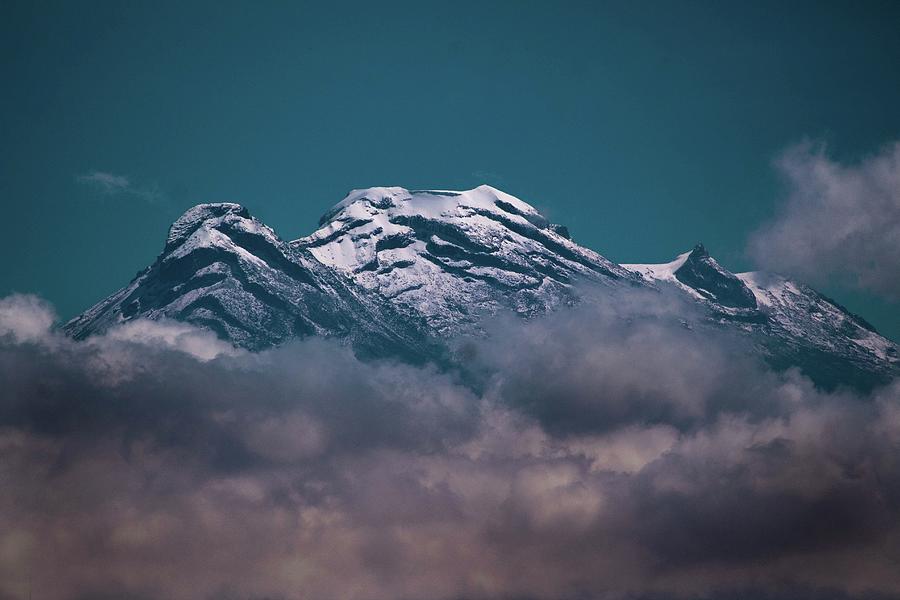 Volcano Iztaccihuatl - snow covered mountain Photograph by Julien ...
