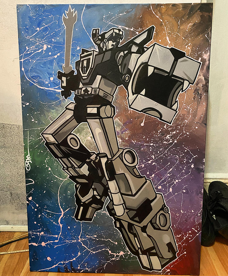 Voltron Painting by Christopher Will - Fine Art America