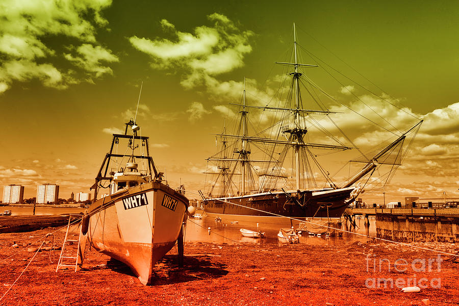 Warrior Split Photograph by Rob Hawkins - Fine Art America