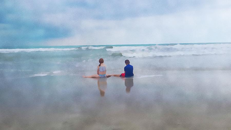 Washed Over Digital Art by Emily Campbell - Fine Art America