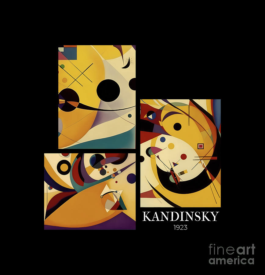 Wassily Kandinsky Abstract Art Revolutionist Digital Art by Alinas ...