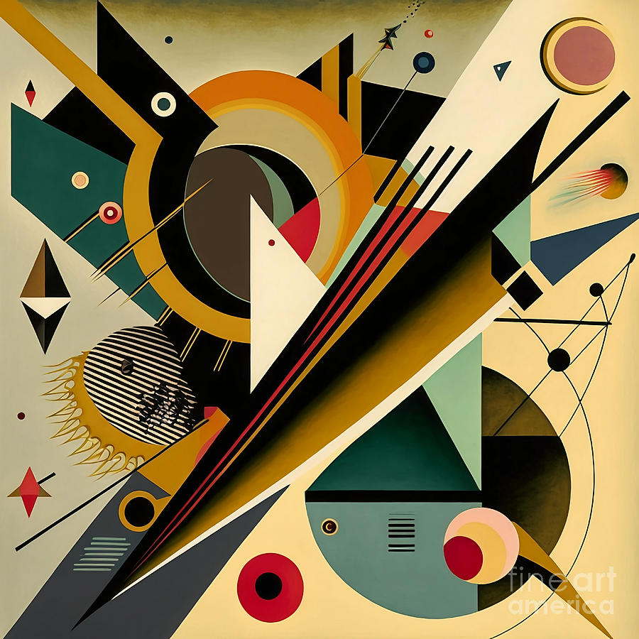 Wassily Kandinsky The Abstract Pioneer Digital Art by Alinas Watson ...