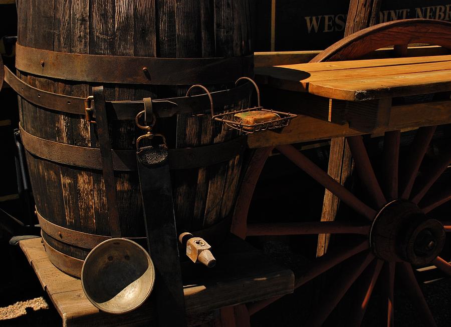 Water Barrel Photograph by Frederick Hahn - Fine Art America