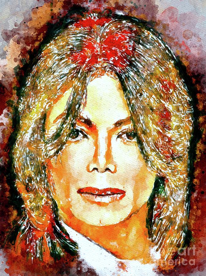 Watercolor Jackson Mixed Media by Daniel Janda - Fine Art America