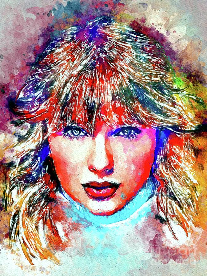 Watercolor Swift Mixed Media by Daniel Janda - Fine Art America