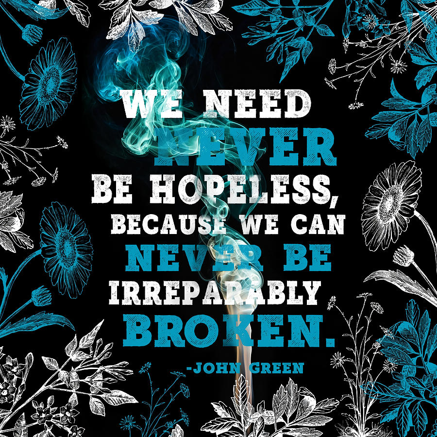 We Need Never Be Hopeless Poster humor aesthetic Painting by Thomas ...