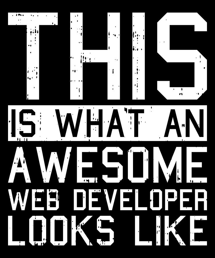 Web Dev Coder Coding Websites Programmer Web Developer Digital Art By Crazy Squirrel Fine