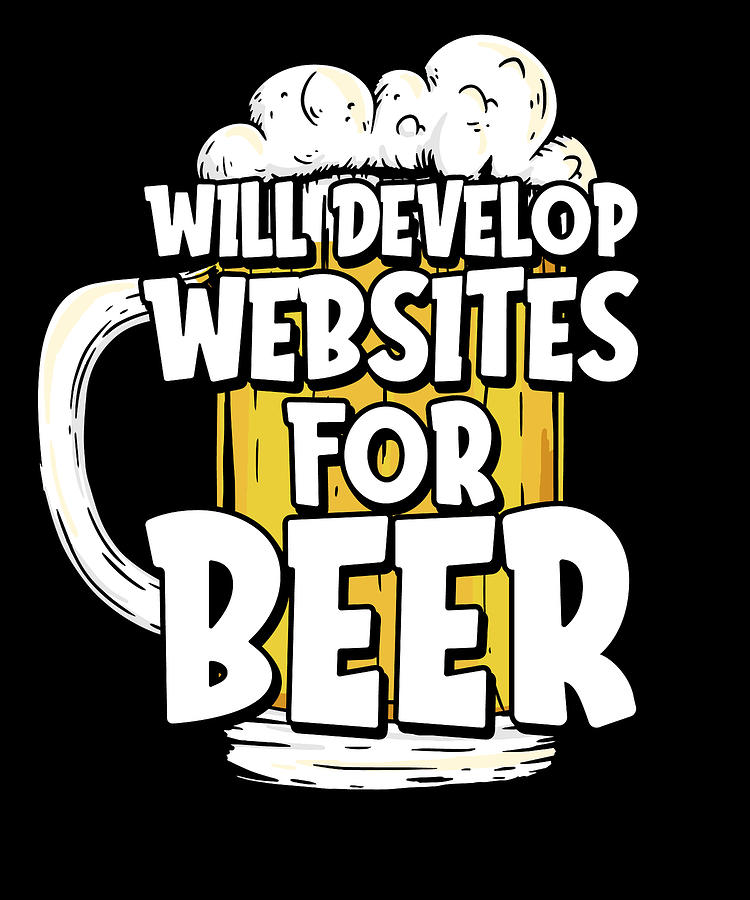 Web Developer Coder Programmer Coding Websites Web Dev Digital Art By Crazy Squirrel Fine