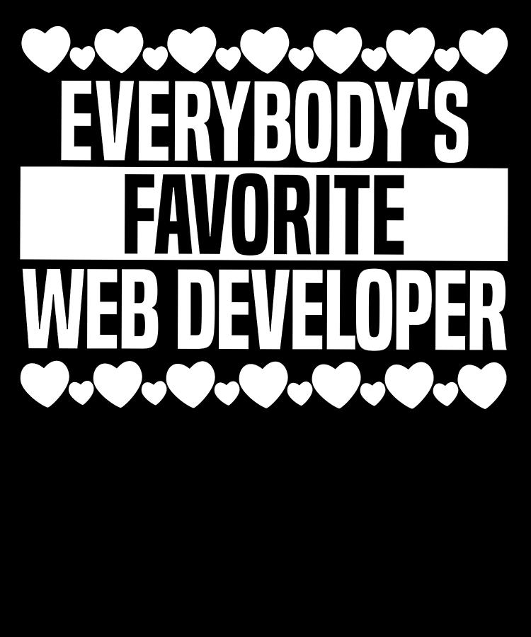 Web Developer Websites Coding Coder Programmer Web Dev Digital Art By Crazy Squirrel Fine