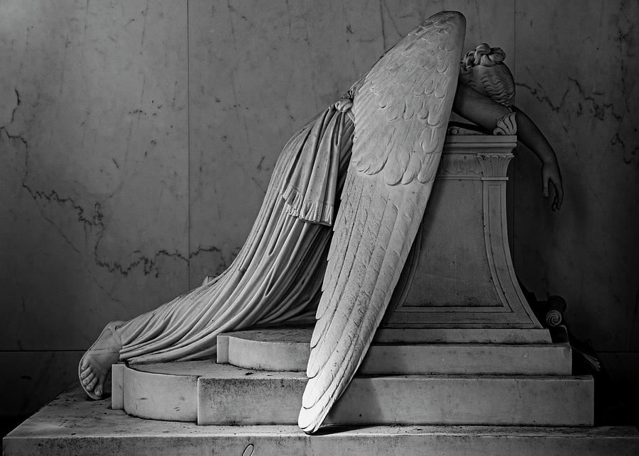 Weeping Angel Photograph by Alan Mathison - Pixels
