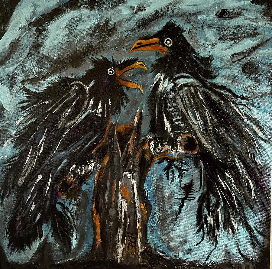 We're Stumped Painting by Pamela Marston - Fine Art America