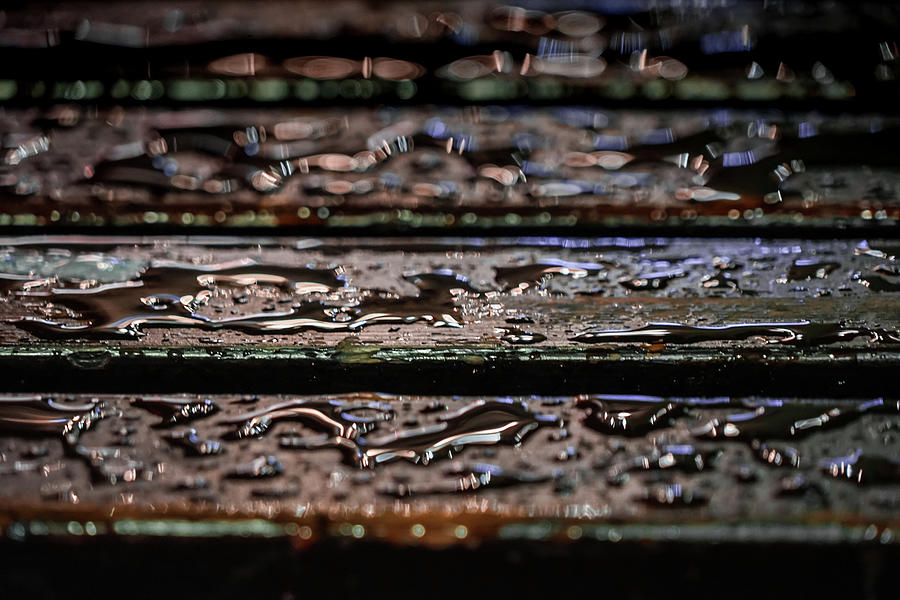 Wet Pattern Photograph by RC Studio | Pixels