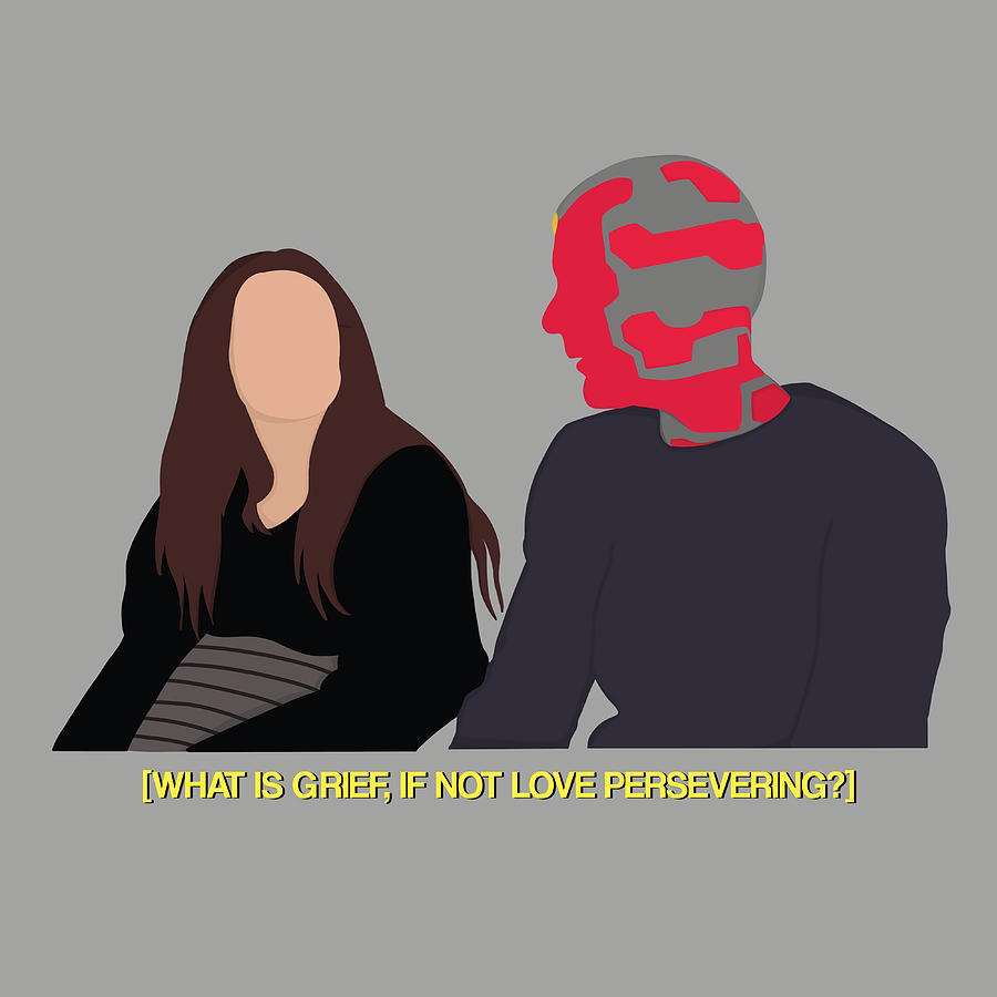 What Is Grief If Not Love Persevering Poster Painting by Hunt Logan - Pixels