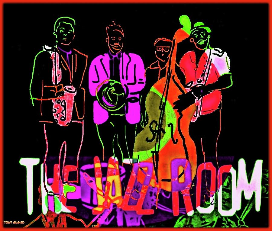 Whats Up The Jazz Room Digital Art By Tony Adamo Fine Art America