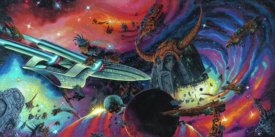 When Worlds Collide Painting by Mark Mitchell - Fine Art America