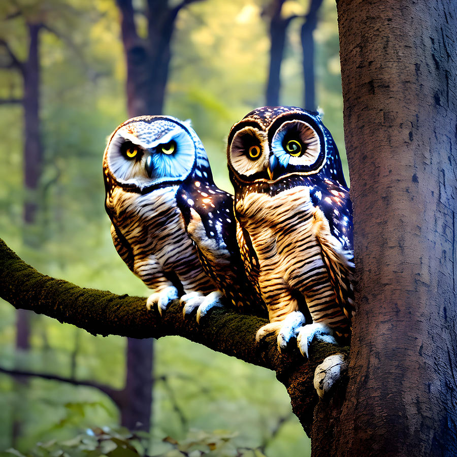Whispers of Wisdom Embracing the Enigmatic World of Owls Digital Art by ...