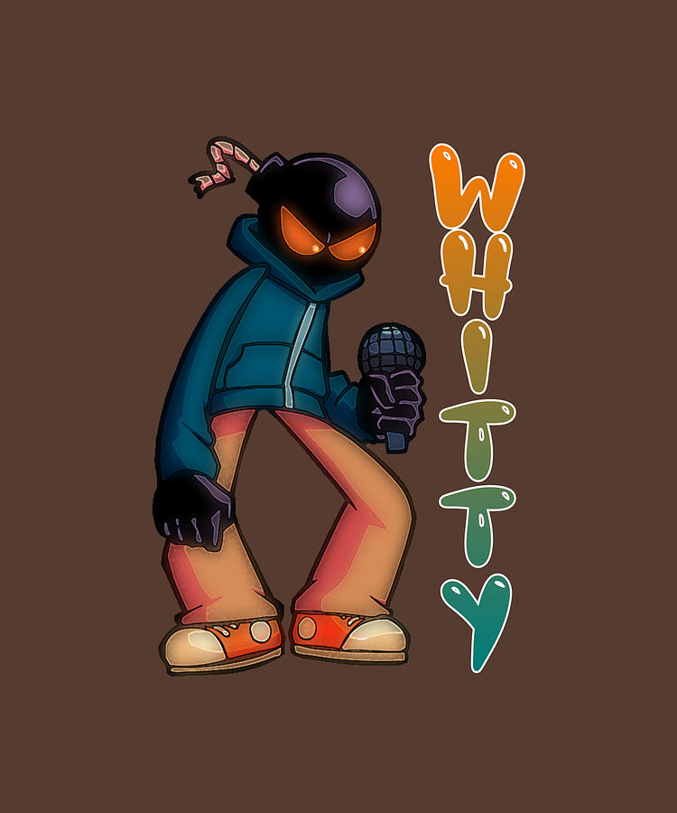 Whitty Friday Night Funkin Kids Pullover tumblr Painting by Frank ...