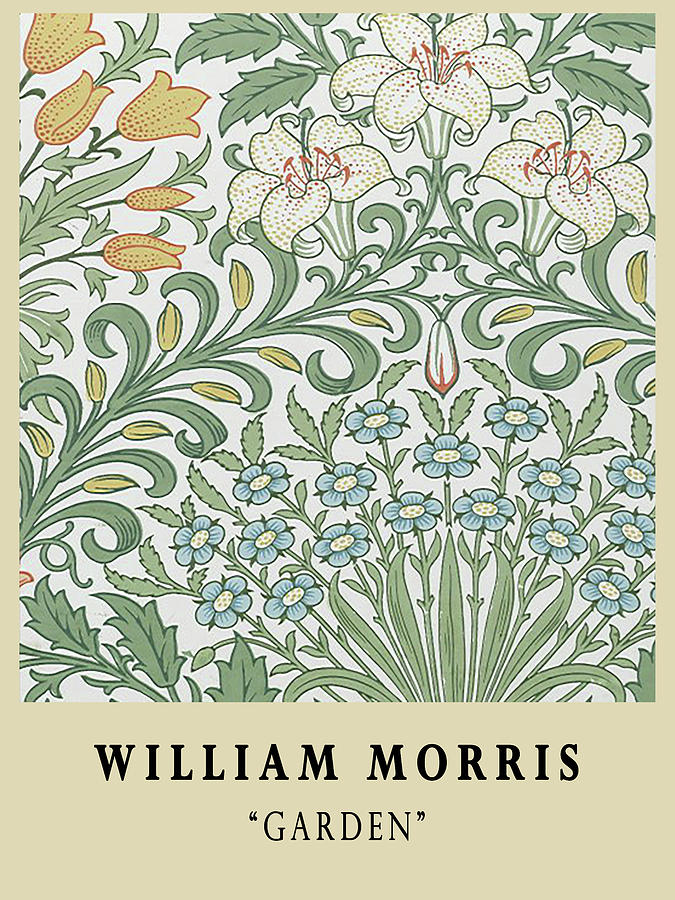William Morris Garden Painting by Ipsita Das | Pixels William Morris Garden Painting by Ipsita Das | Pixels