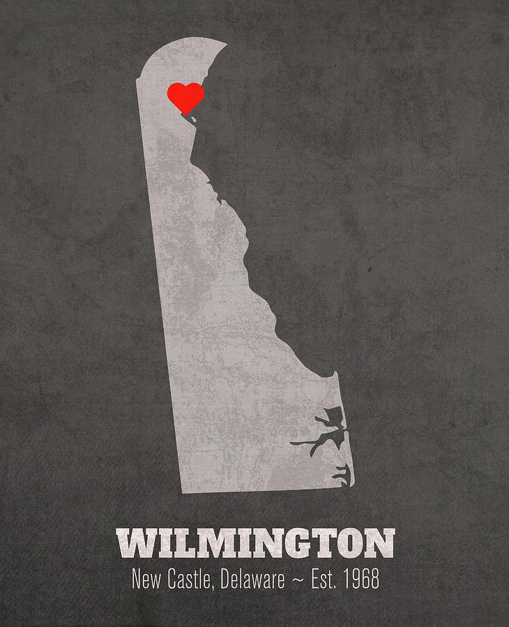 Wilmington University New Castle Delaware Founded Date Heart Map Mixed