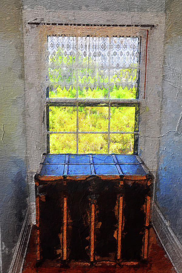 Window Seat at Inn on Cumberland Island Photograph by Tim Hirst - Fine ...