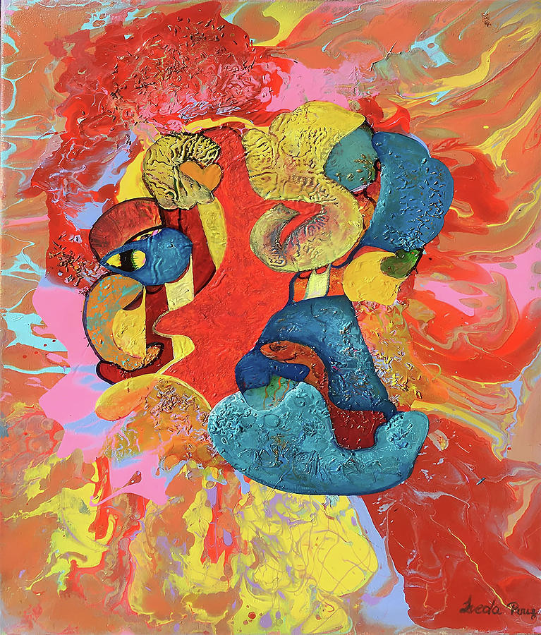 Wisdom Painting by Leda Risse - Fine Art America