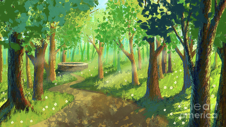 Wisdom Tree Digital Art by Alisha Schenck - Fine Art America