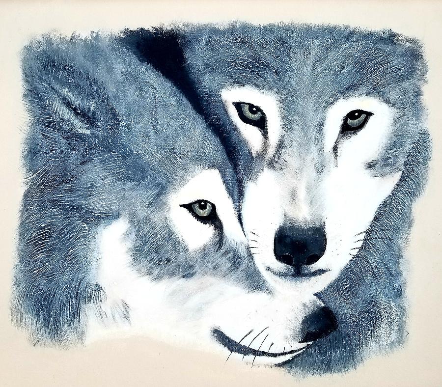 Wolf Pack Paintings