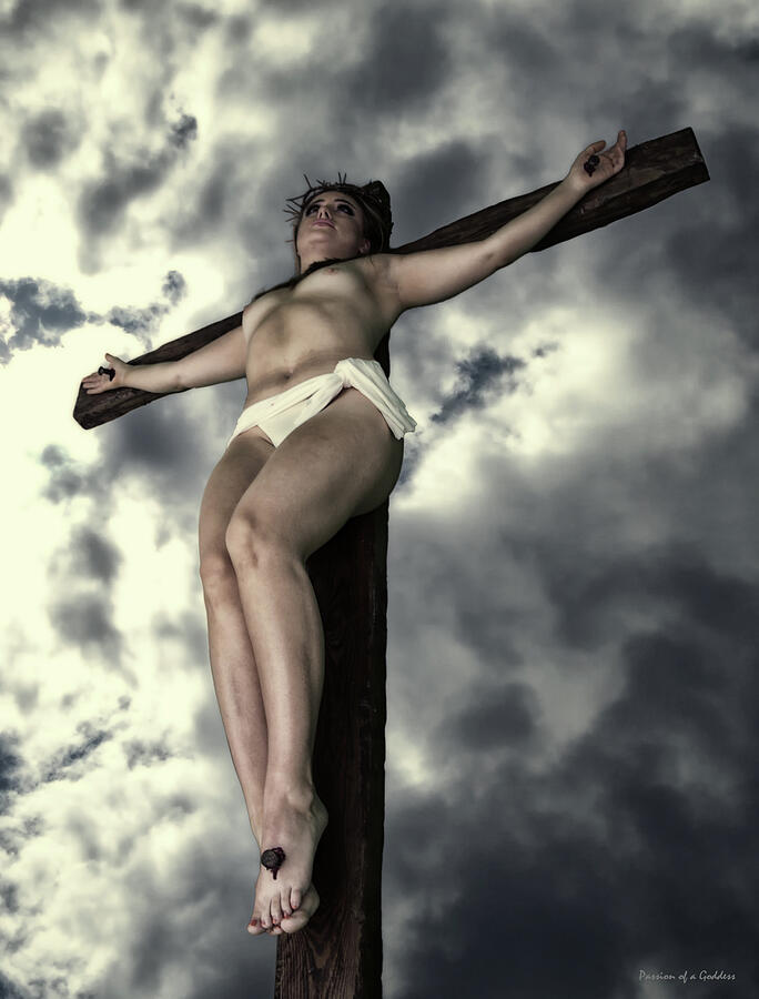 Woman Jesus XCII by Ramon Martinez