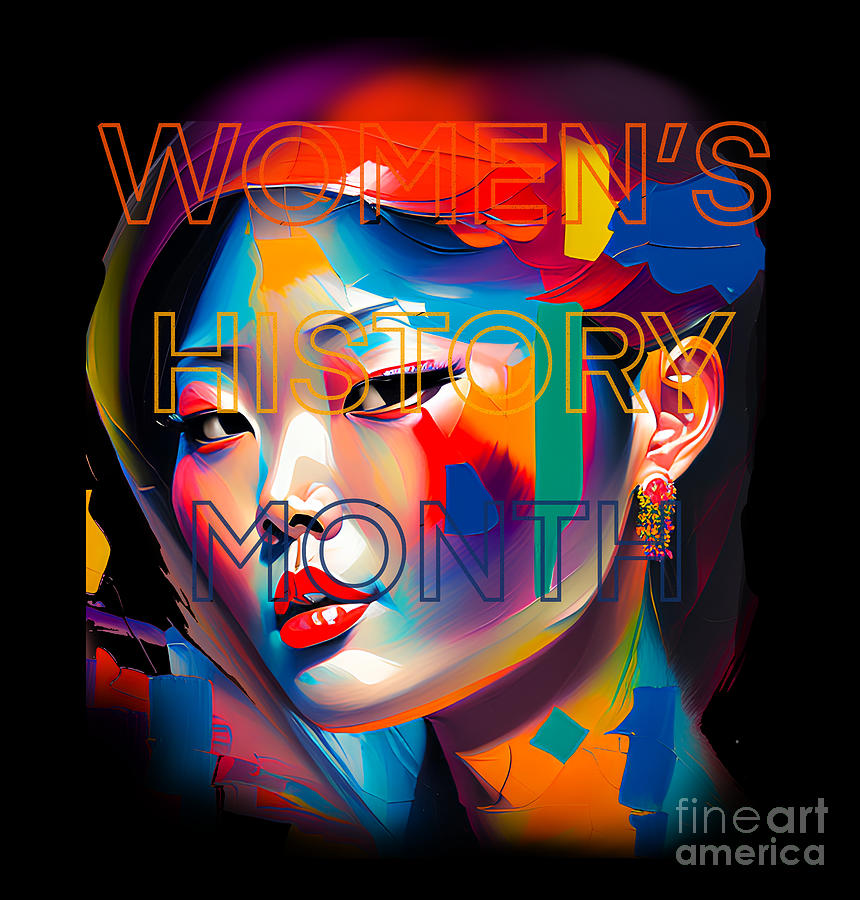 Women history month vol 3 Digital Art by AW Two Designs - Fine Art America