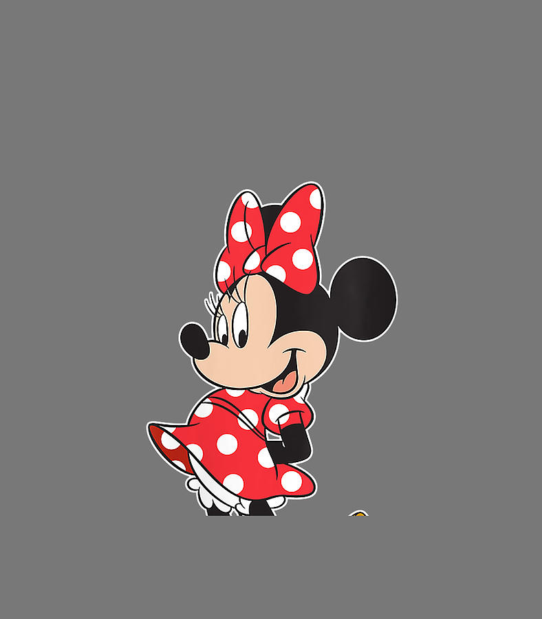 Womens Disney Minnie Mouse Classic Pose Digital Art By Anaikc David