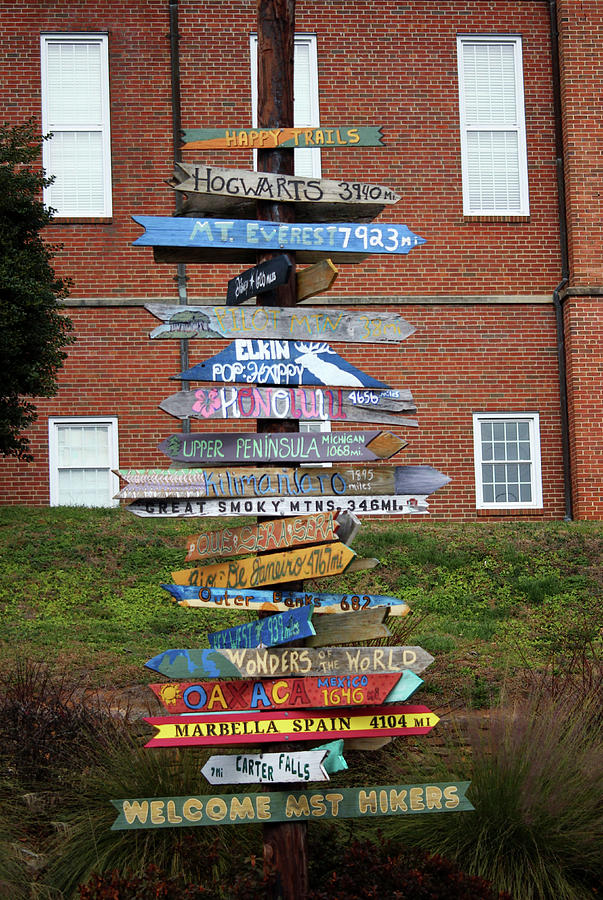 Wooden Directional Signs Photograph by Cynthia Guinn - Pixels