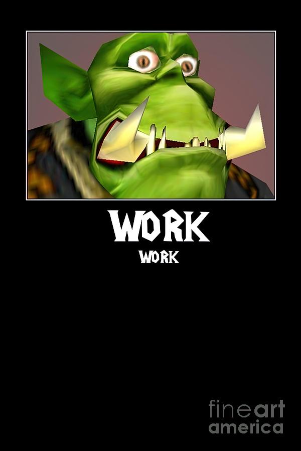 Work Work Wc3 Painting by Adrian Jane | Pixels Work Work Wc3 Painting by Adrian Jane | Pixels