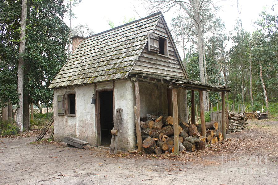 Wattle and Daub House at Wormsloe Photograph by Shannon Gavaert - Pixels