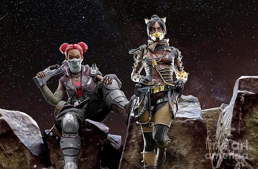 Wraith Lifeline Painting by Bailey Stewart | Pixels